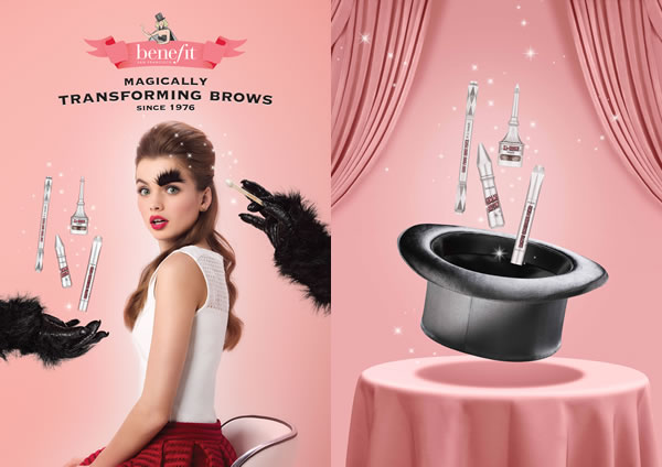 Benefit Cosmetics Ad