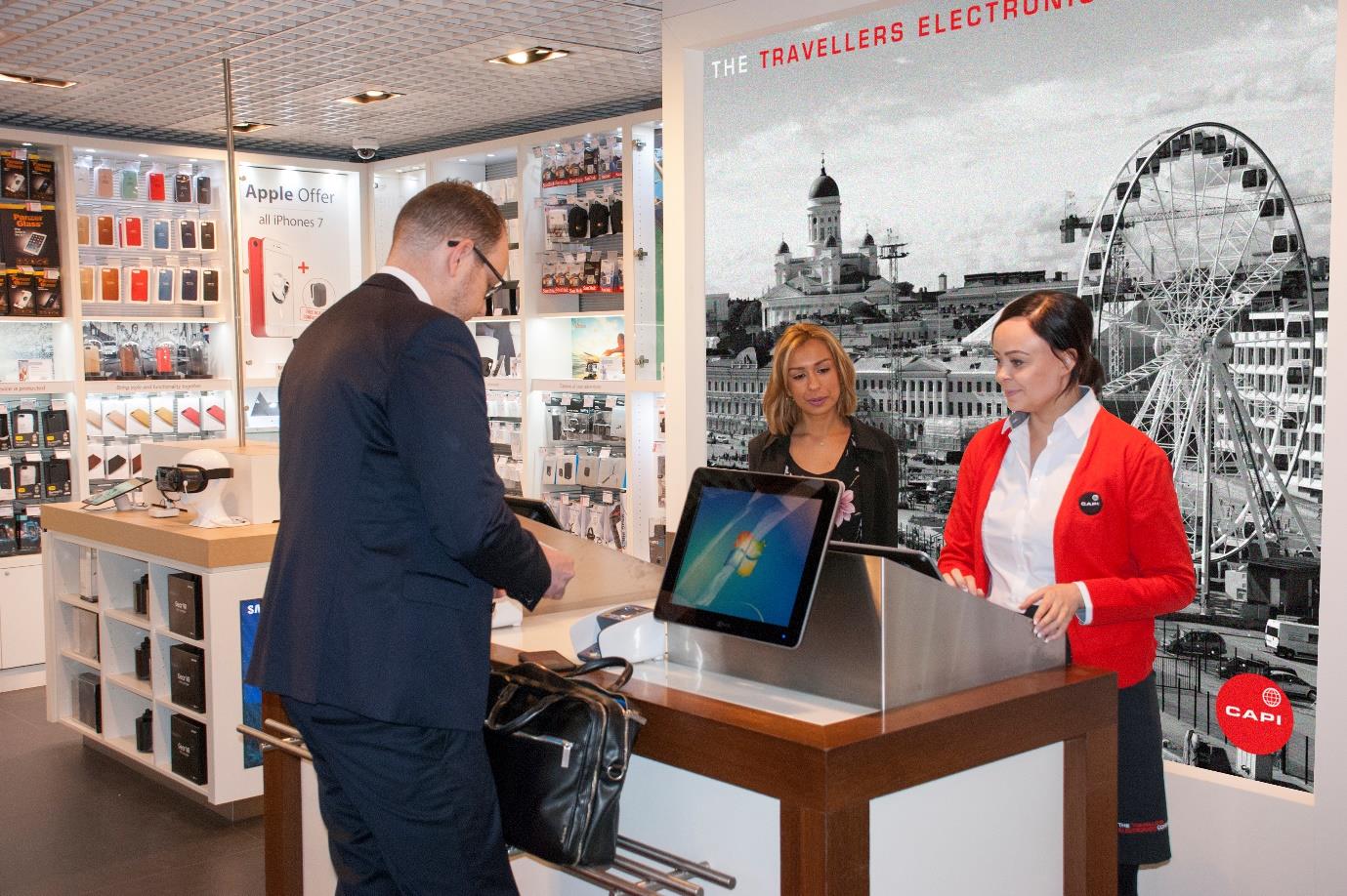 Capi opens electronics store to add to Helsinki Airport’s service offer ...