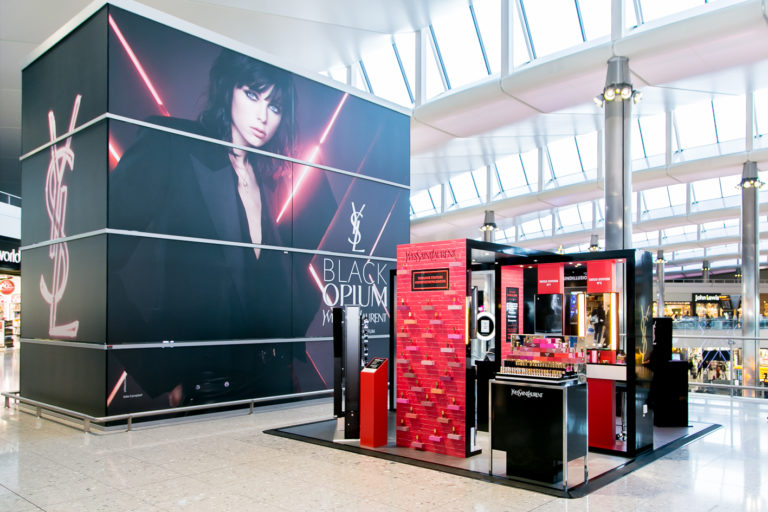 YSL Beauty brings three-in-one pop-up to Heathrow Terminal 2 : The ...