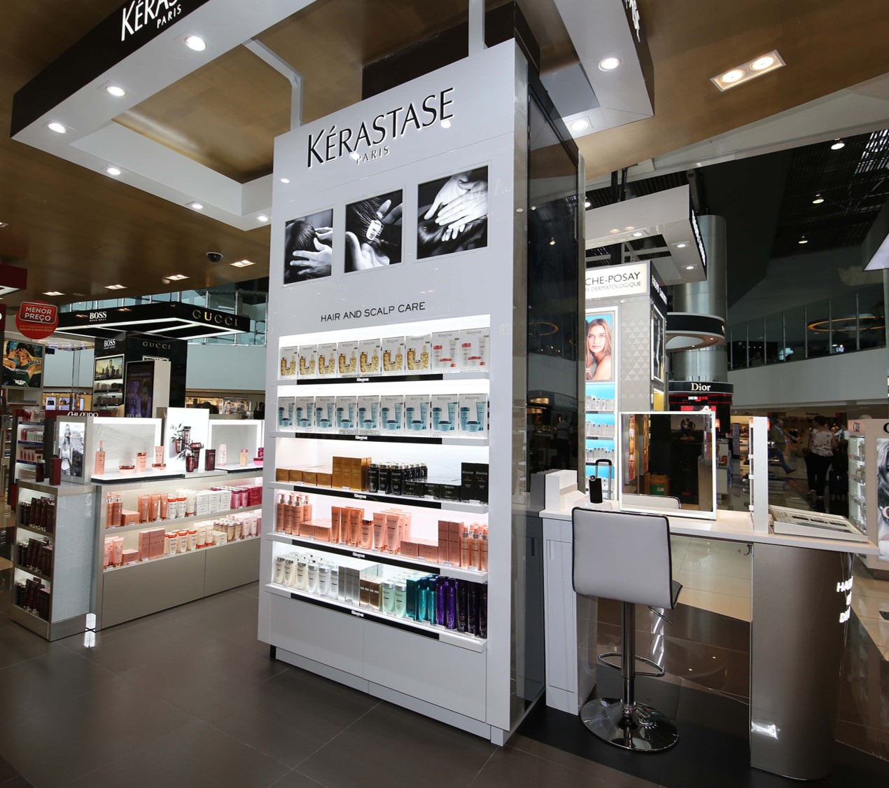 Kérastase opens space at São Paulo-Guarulhos Airport; names Emily ...
