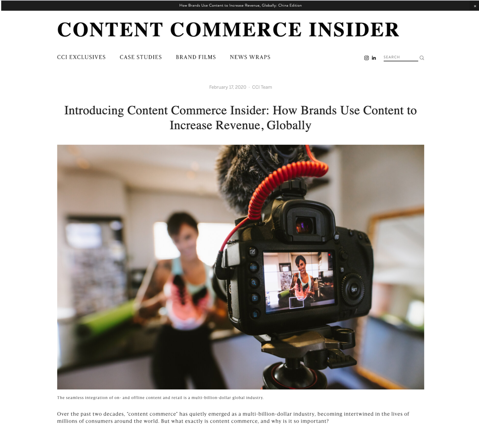 A new player in the content revolution: The Jing Group Network ...