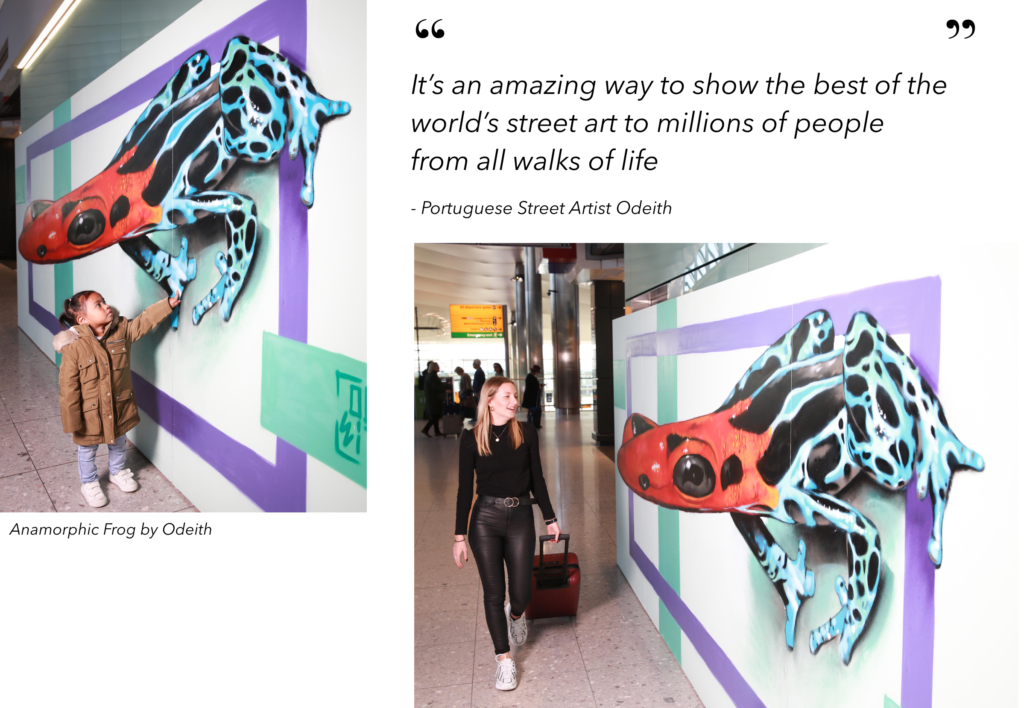 Heathrow Airport unveils street art project showcasing the ‘Insta ...