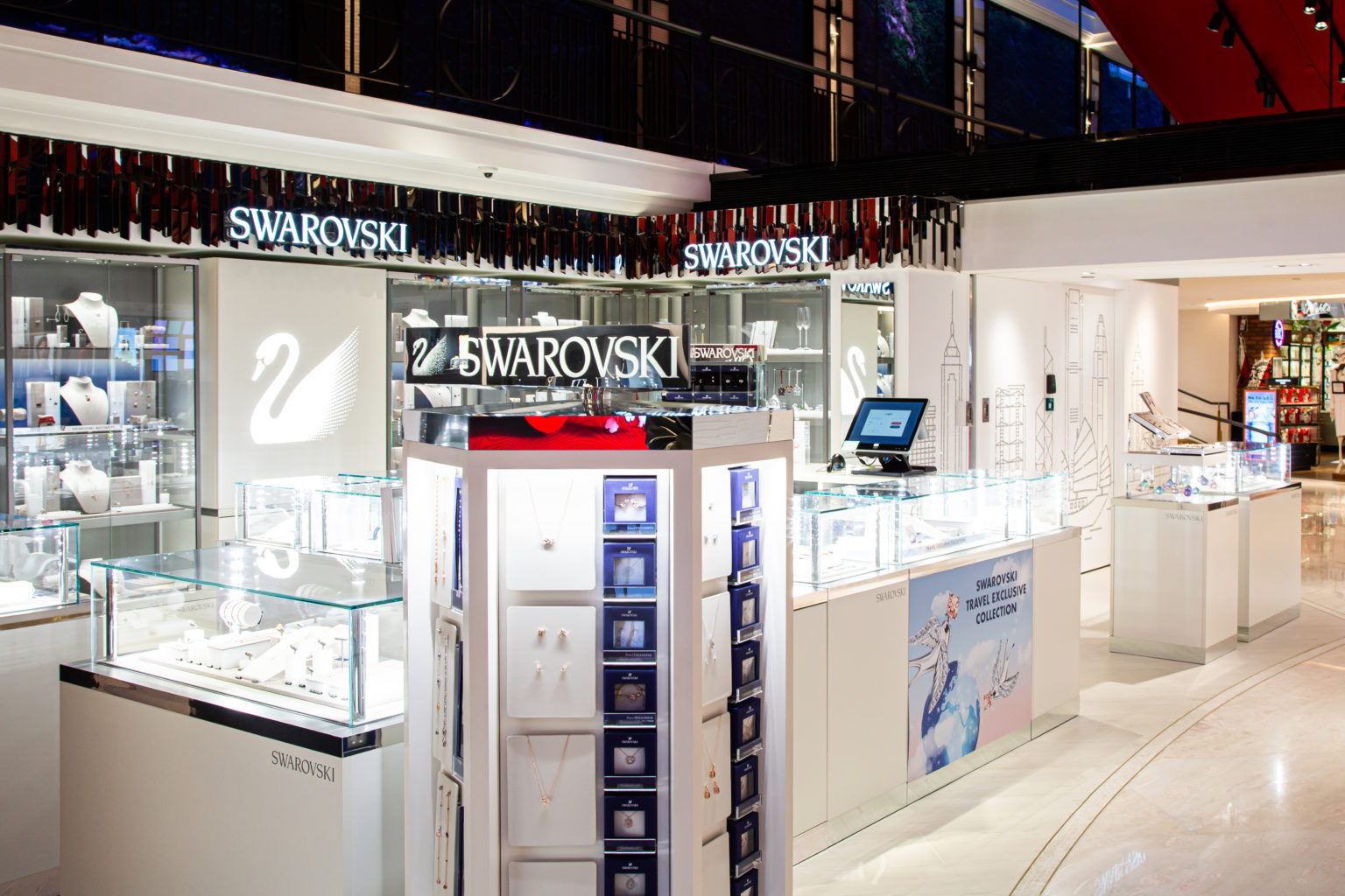 Swarovski adds sparkle to T Galleria by DFS with 282,000 crystal wall ...