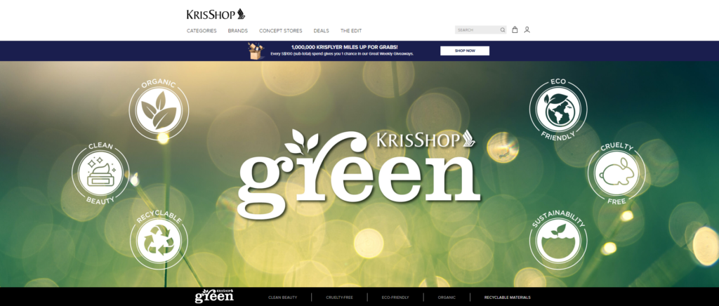 KrisShop unveils sustainable concept store ‘KrisShop Green’ to mark ...