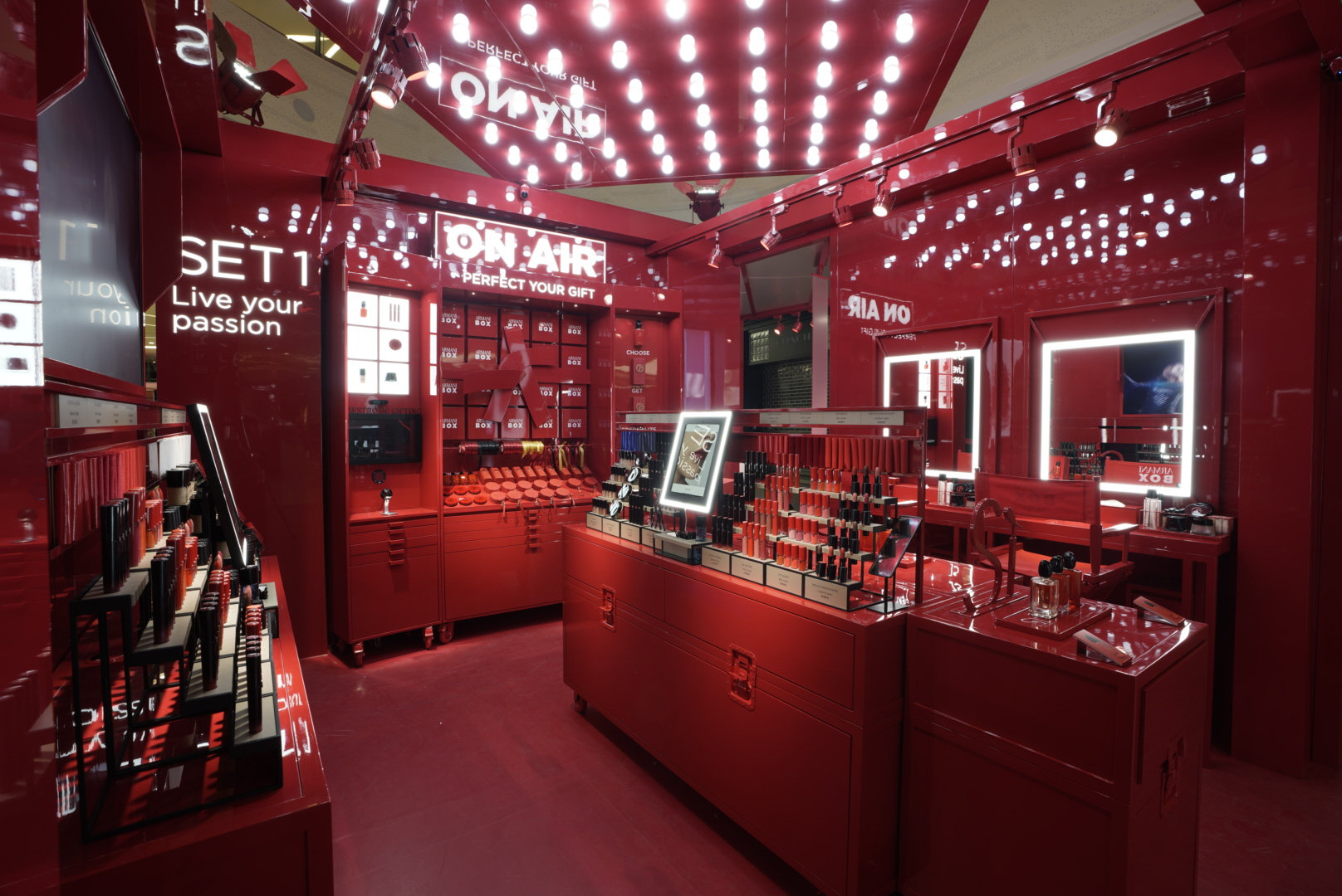 Armani Box on Air Sanya Pop Up Lets Customers Make their Own Movies ...