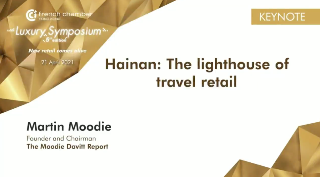 Martin Moodie on why Hainan is “The Lighthouse of Travel Retail” : The ...