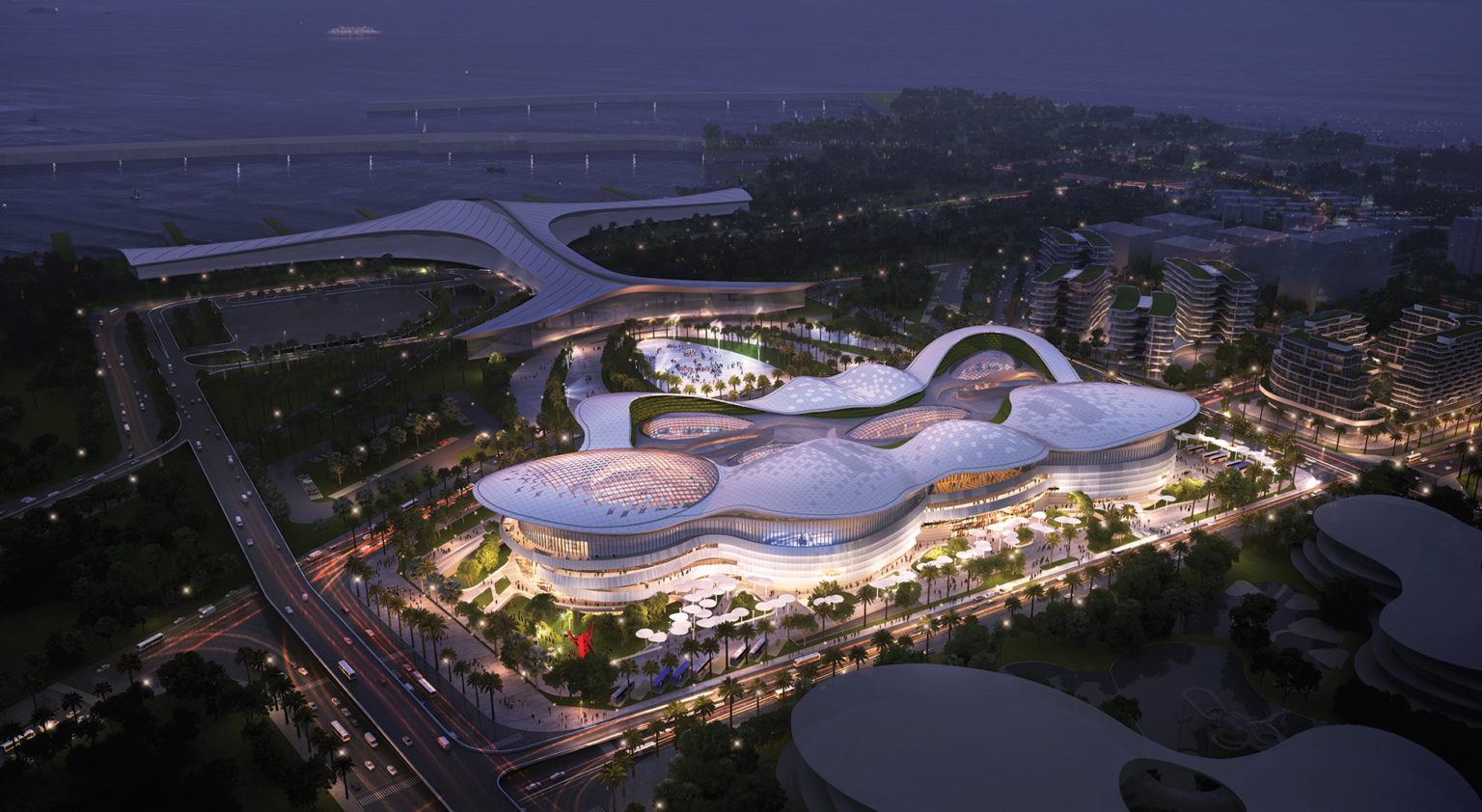Taking shape: Haikou International Duty Free City set for June 2022 ...