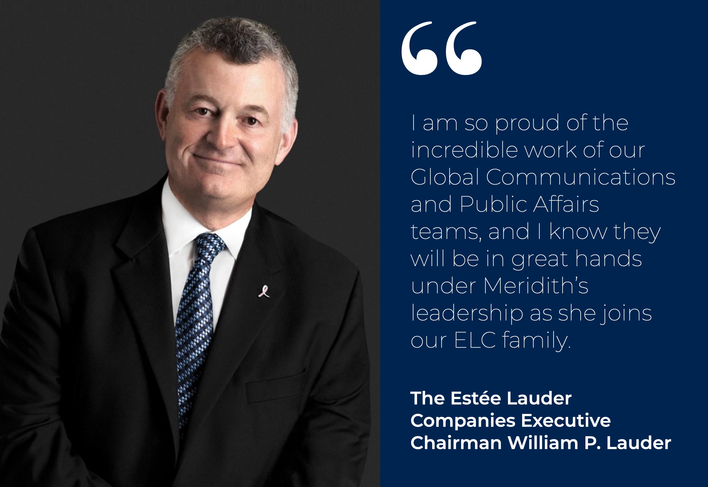 The Estée Lauder Companies names Meridith Webster as Executive Vice ...