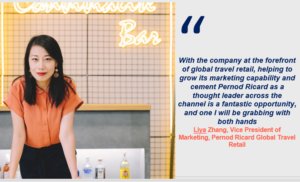 Pernod Ricard Global Travel Retail appoints Liya Zhang as Vice President Marketing : The Moodie ...