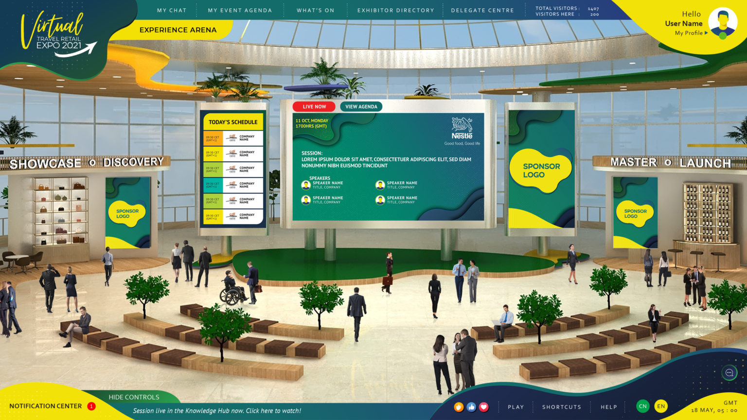 Virtual Expo Experience Arena Agenda revealed: A fascinating cocktail ...