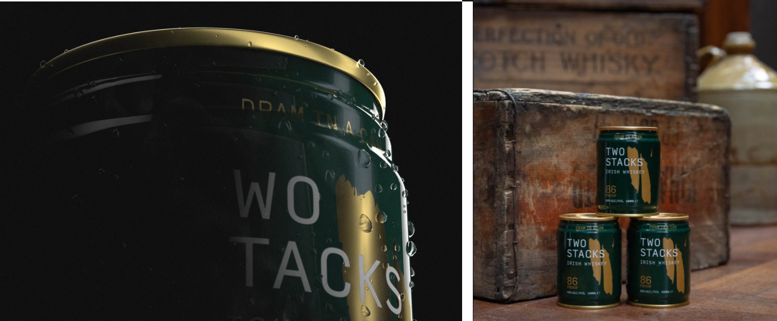 ‘Dram in a Can’ – Two Stacks whiskey showcases “hot” disruptor at ...