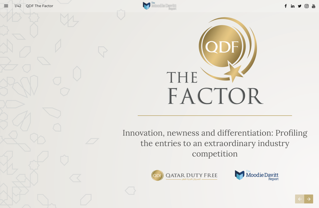 The QDF Factor: Profiling the entrants to an extraordinary industry ...