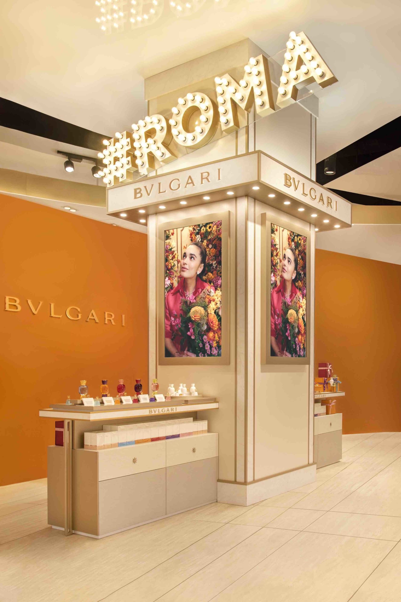#ROMA: Bvlgari and Lagardère unveil Allegra pop-up at Rome Fiumicino ...