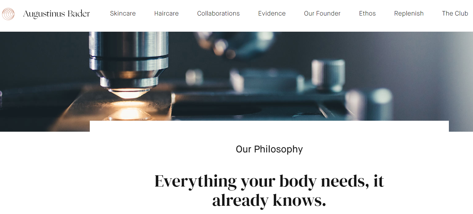 Expo exhibitor Augustinus Bader adds next-generation creams to product ...