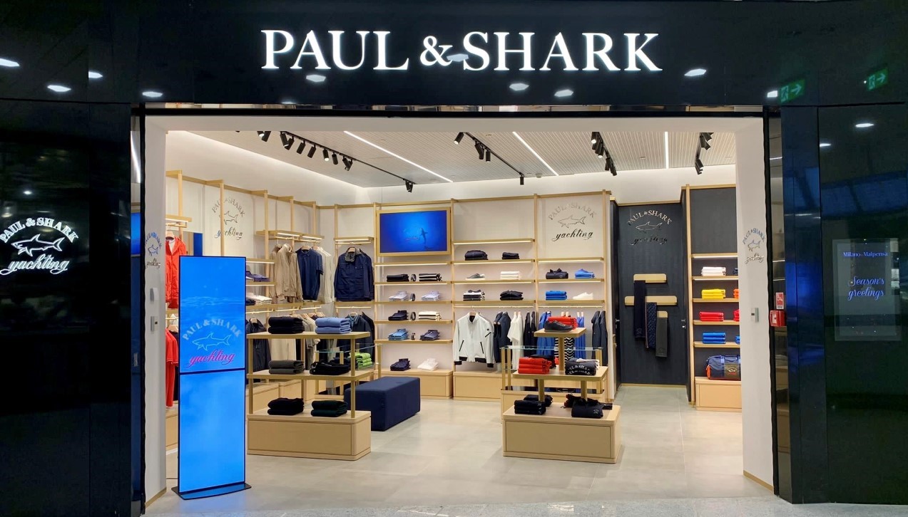 Paul & Shark extends footprint in travel retail with new Milan Malpensa ...