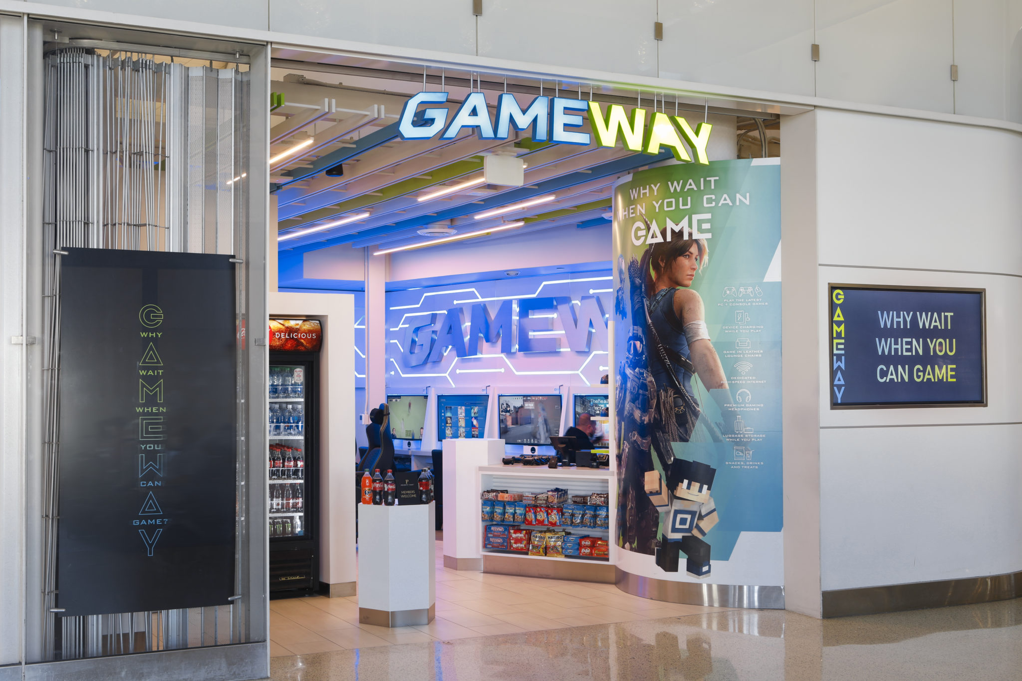 Video game lounge concept Gameway opens doors in LAX - Gameway
