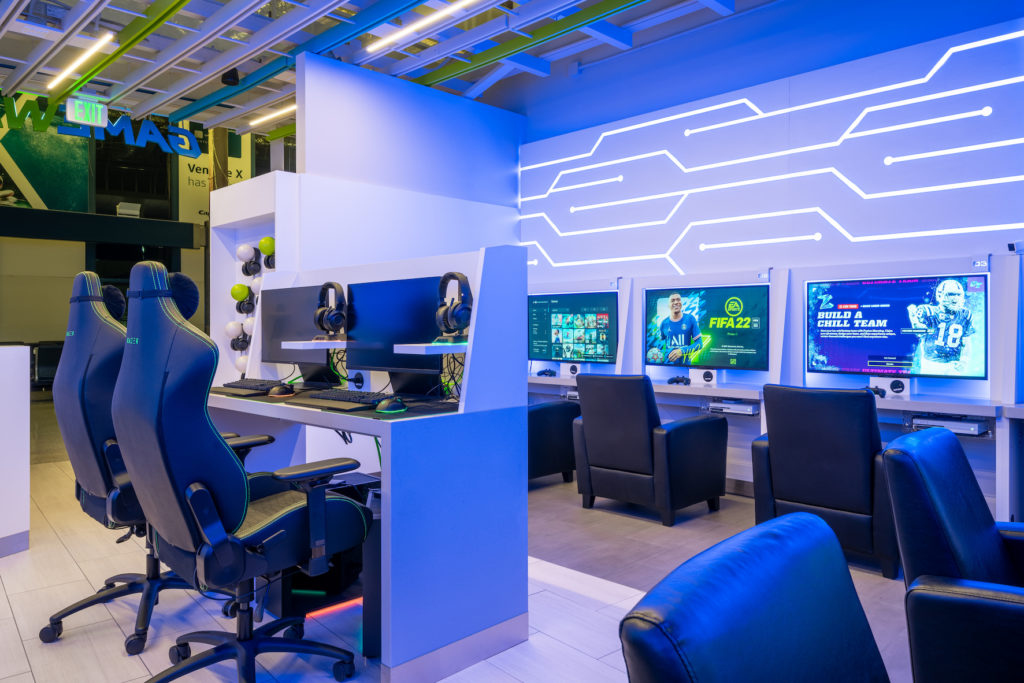 Gameway and Airport Dimensions open video gaming lounge at Charlotte ...