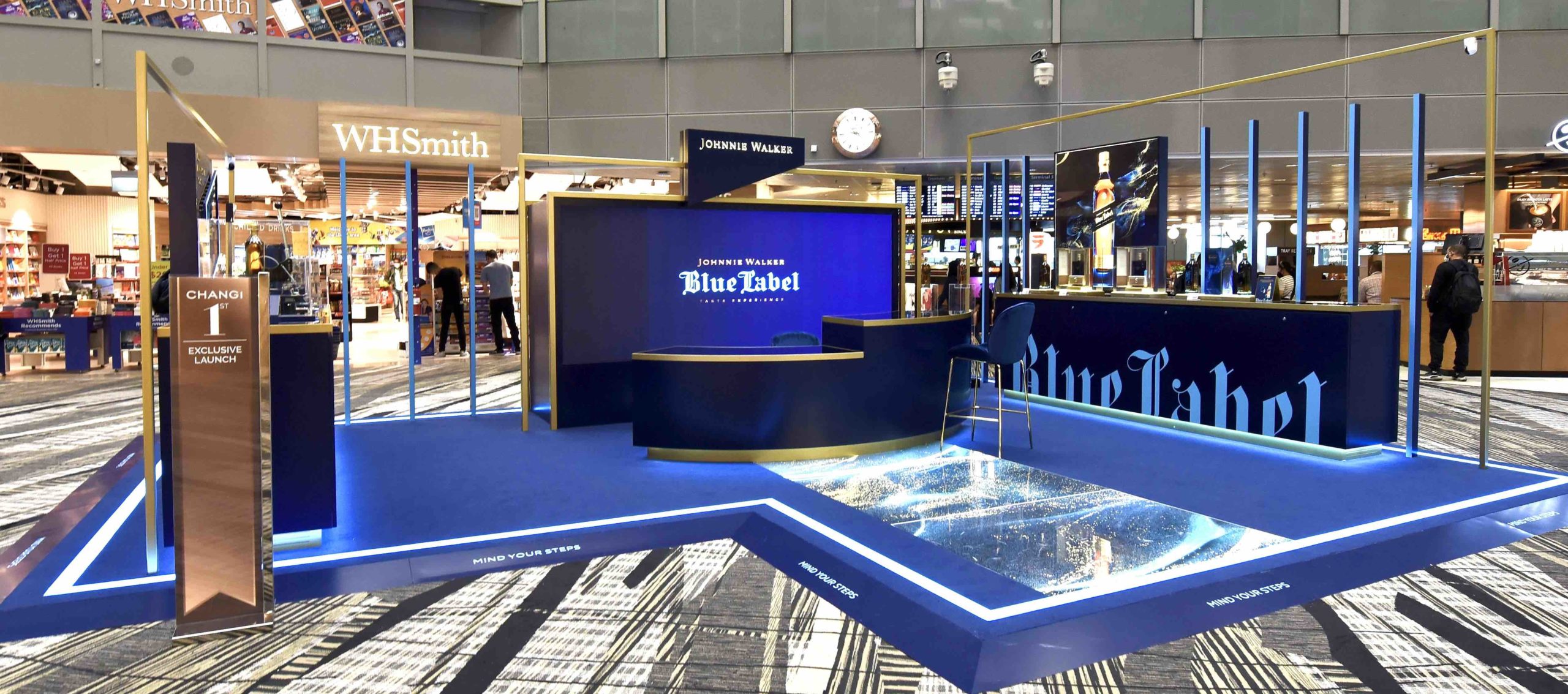 Diageo and Lotte Duty Free launch Johnnie Walker Blue Label pop-up in Changi Airport : The ...