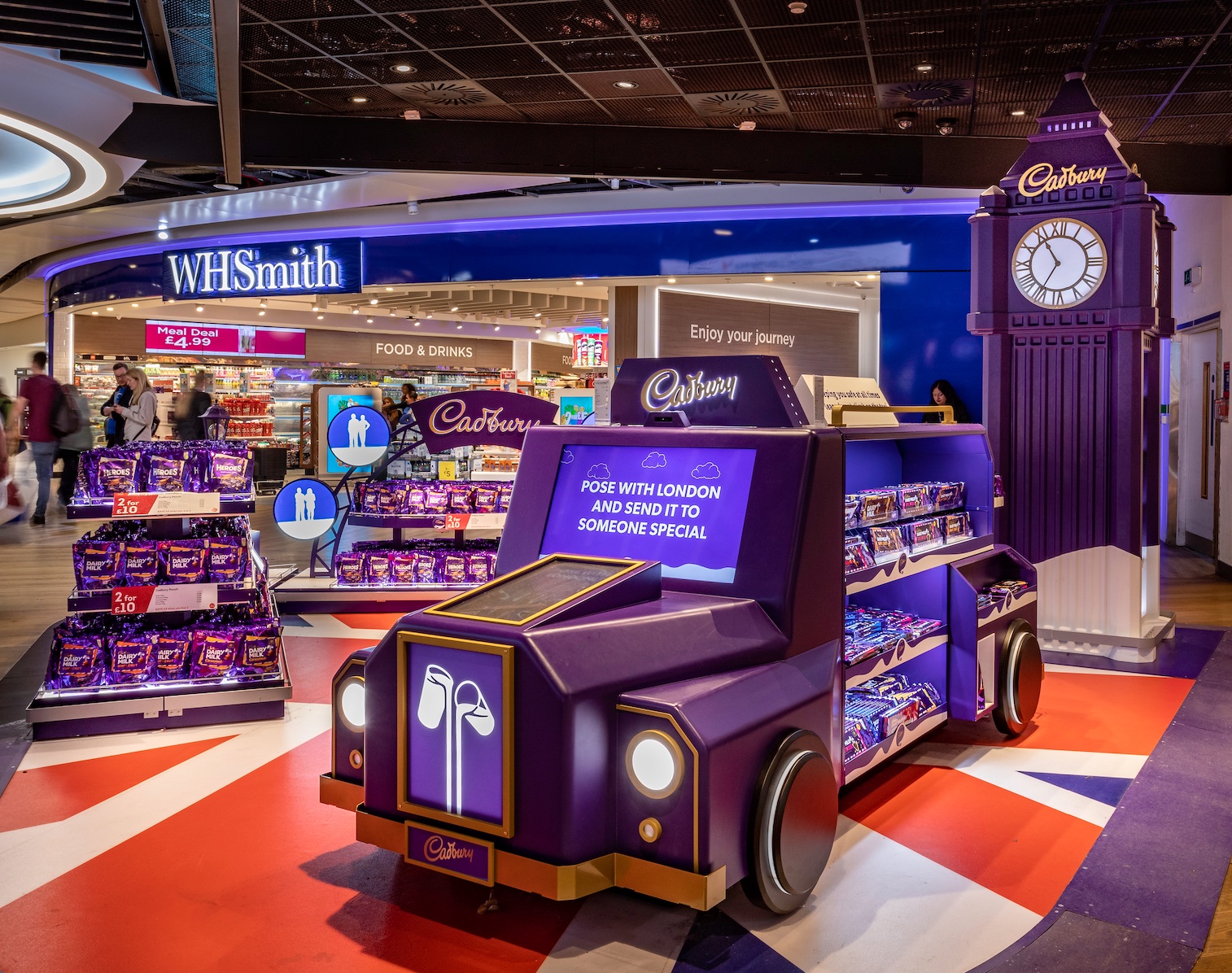 Best of Britain: Mondelez and Dufry create colourful Cadbury campaign ...
