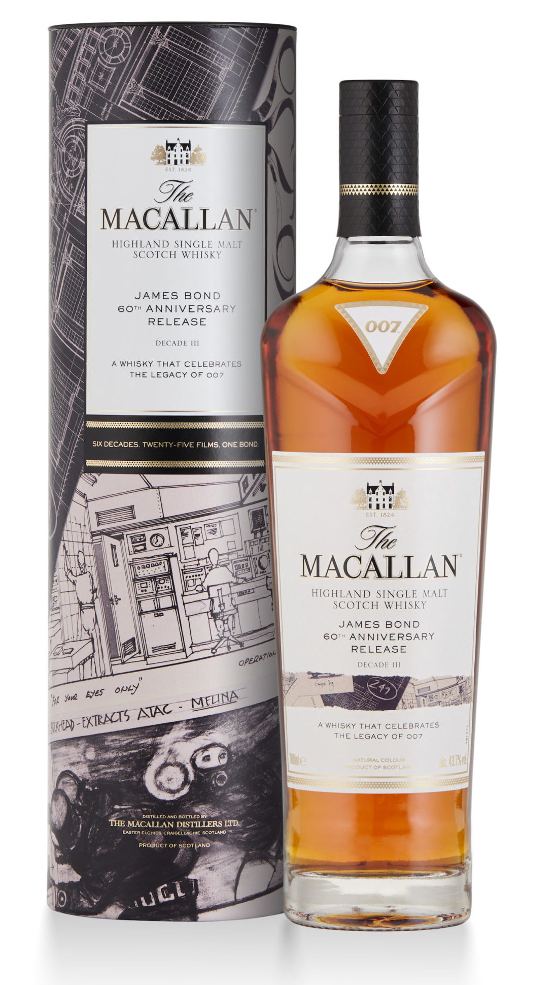 The Macallan unveils limited edition James Bond single malt collection ...