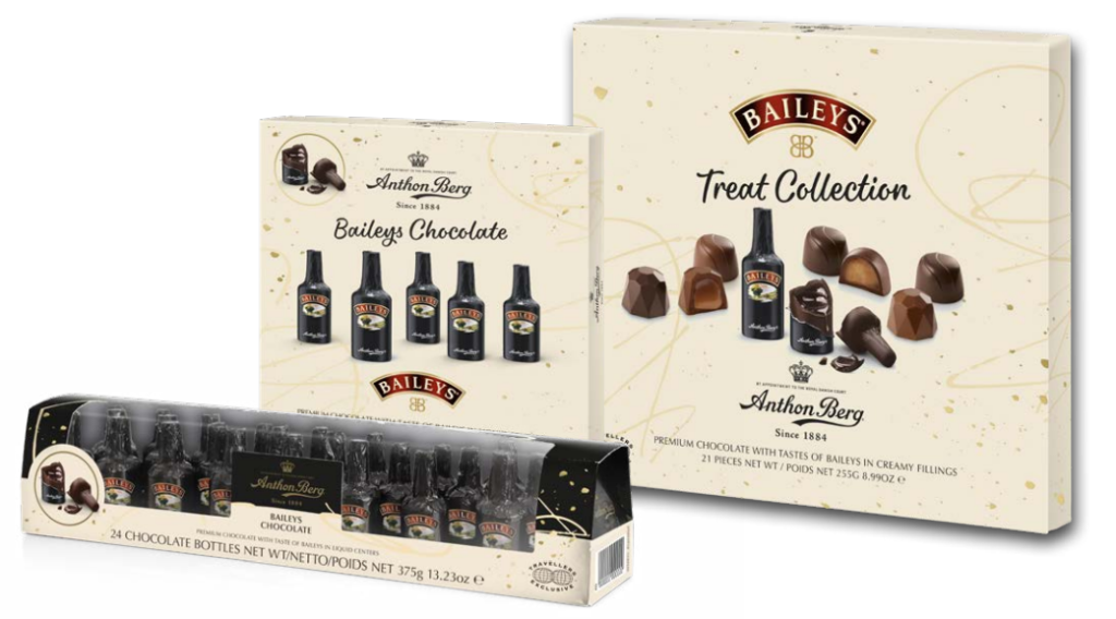 Anthon Berg launches Baileys Irish Cream chocolate bottles : The Moodie ...