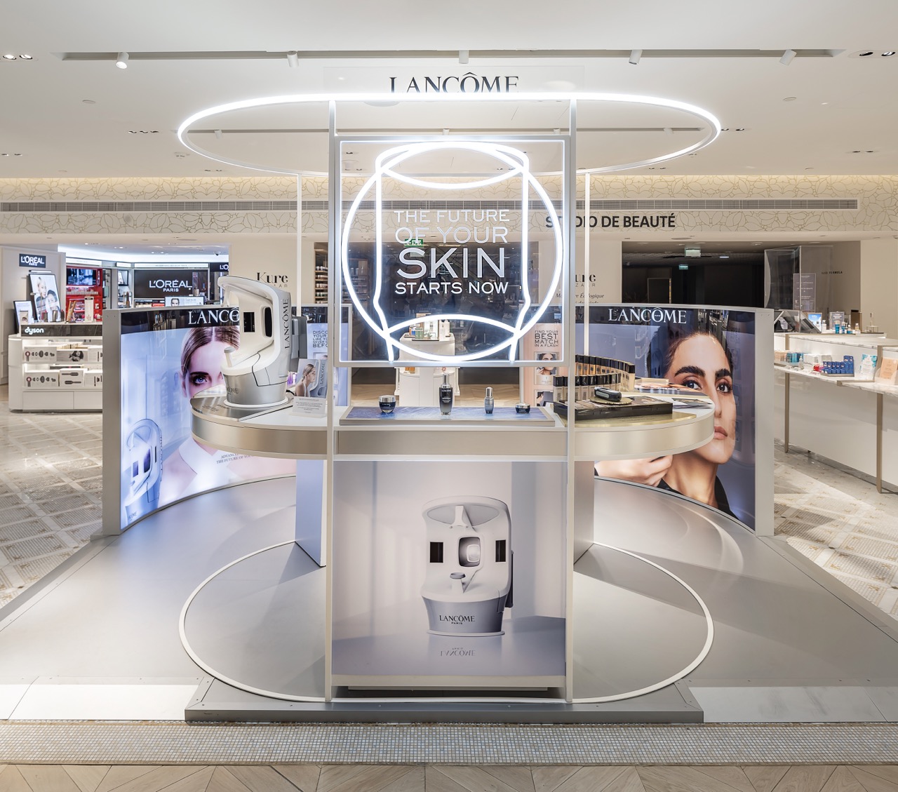 Lancôme launches ‘Beauty Tech On The Go’ pop-up in La Samaritaine : The ...