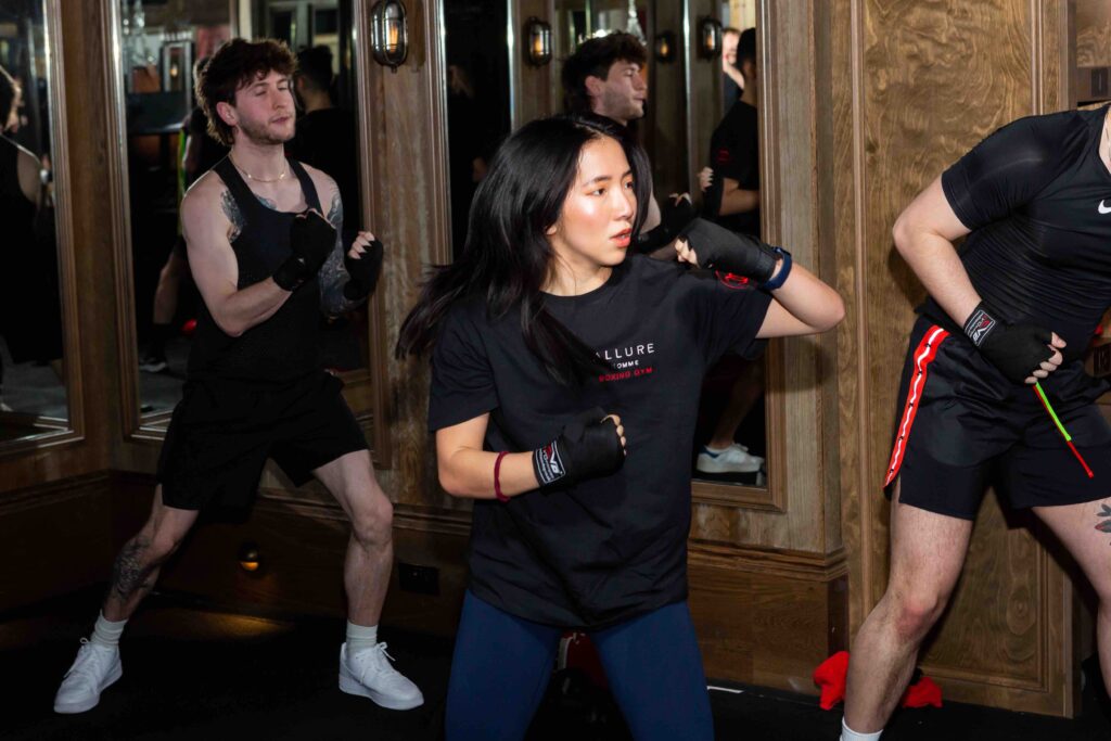 On location: Chanel celebrates Allure Homme launch with boxing pop-up ...