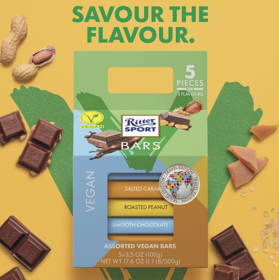 Ritter Sport launches travel retail-exclusive Vegan Tower : The Moodie ...