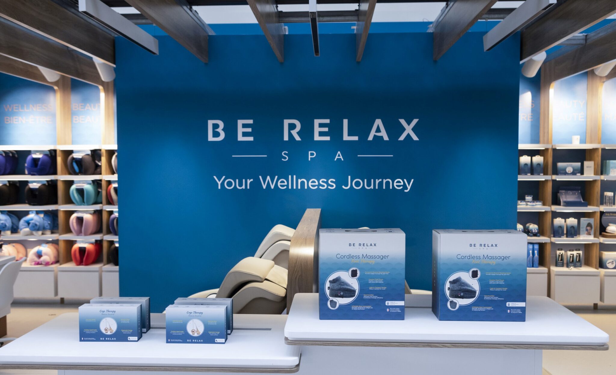 Be Relax opens two new spas at Toronto Pearson Airport : The Moodie ...