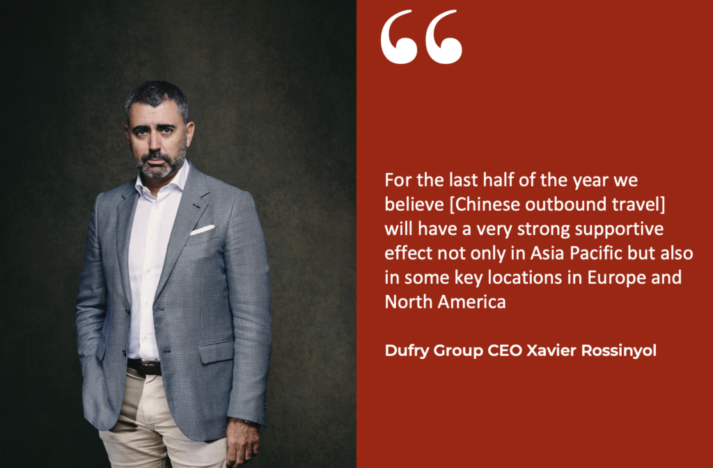 Dufry CEO Xavier Rossinyol talks ‘traveller-centricity’, trends and ...