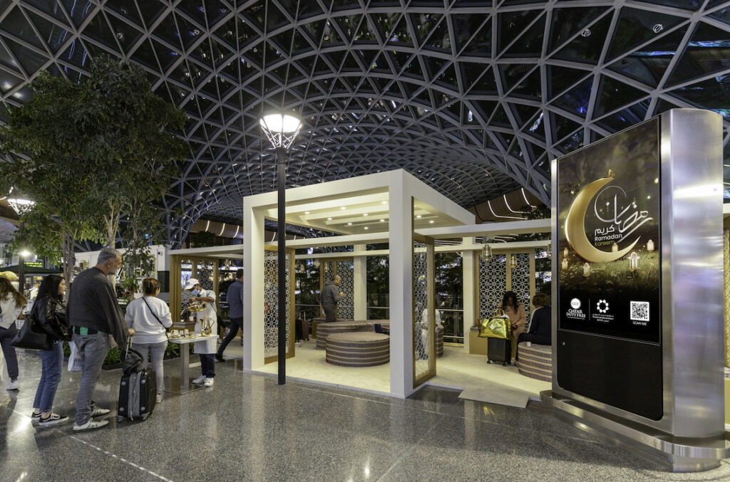 Hamad International Airport and Qatar Duty Free showcase Arabic culture ...