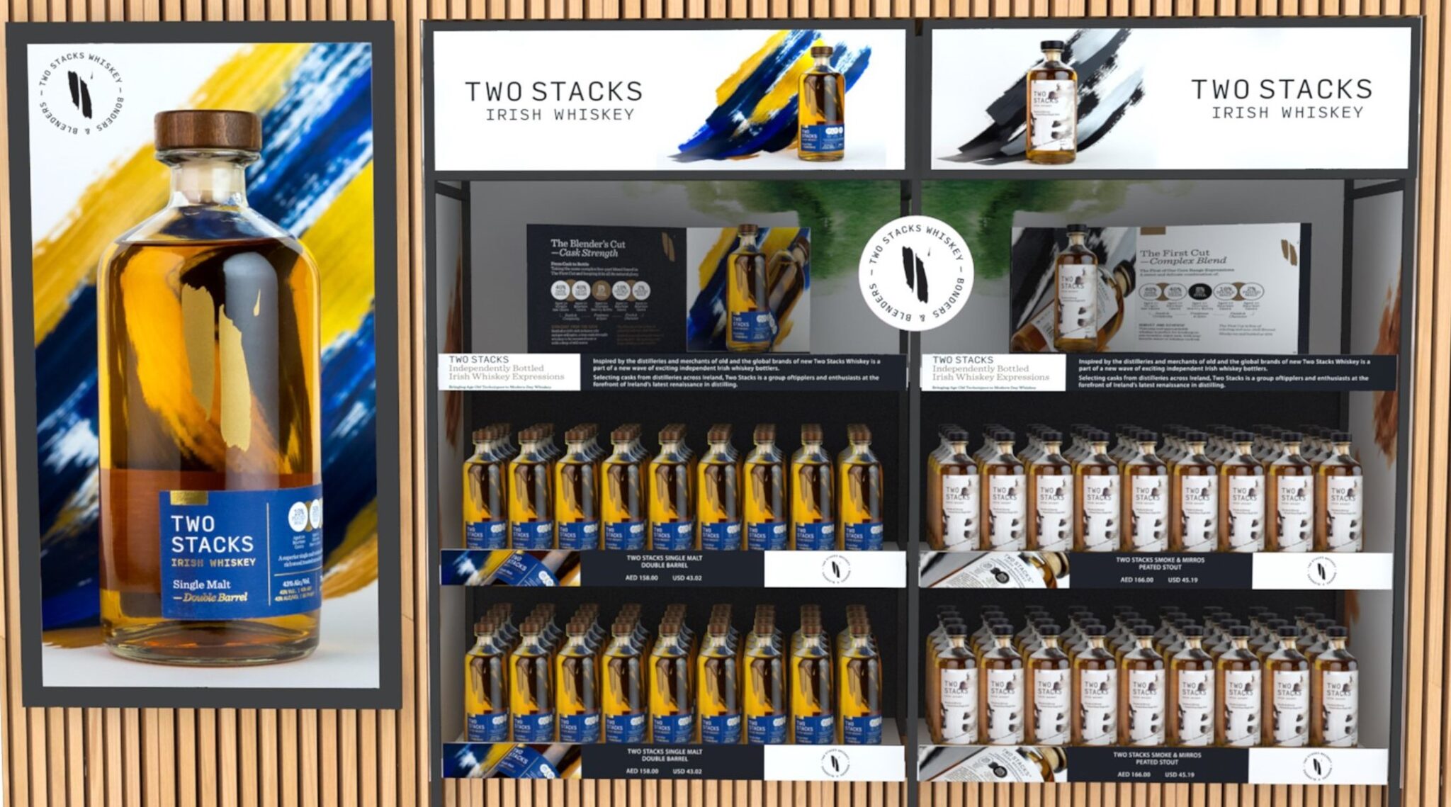 Dubai Duty Free casts spotlight on Two Stacks Irish whiskey : The ...