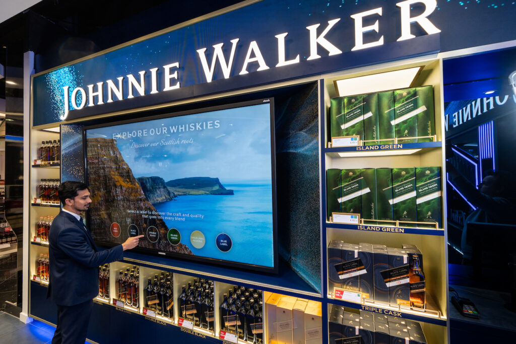On location: Diageo Global Travel launches luxury Johnnie Walker shop-in-shop with World Duty ...