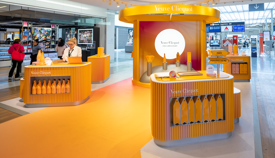 Moët Hennessy Travel Retail launches first Veuve Clicquot pop-up at ...