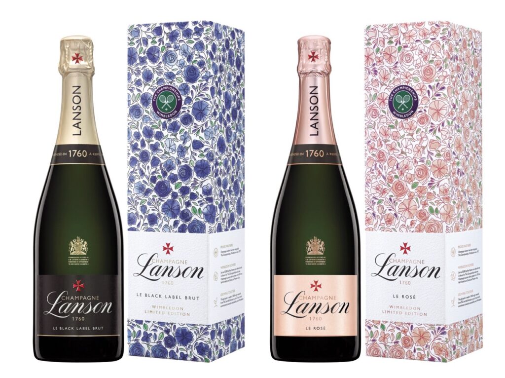 Champagne Lanson unveils annual limited-edition Wimbledon Gift Boxes ...