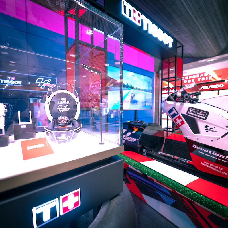 Time to race – Dufry and Tissot partner for MotoGP simulator campaign ...