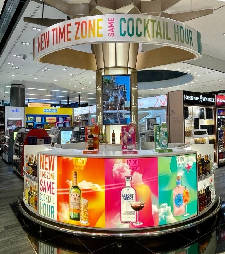 Pernod Ricard launches ‘New Time Zone, Same Cocktail Hour’ airport ...