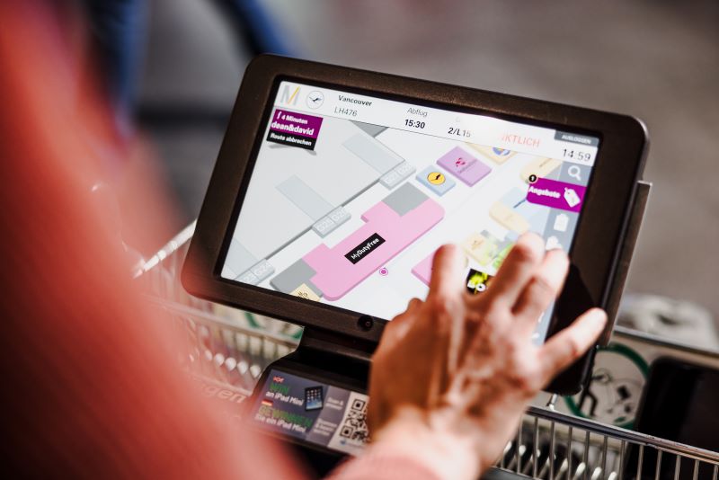 ITS brings innovative smart baggage trolleys with ‘click-on’ technology ...