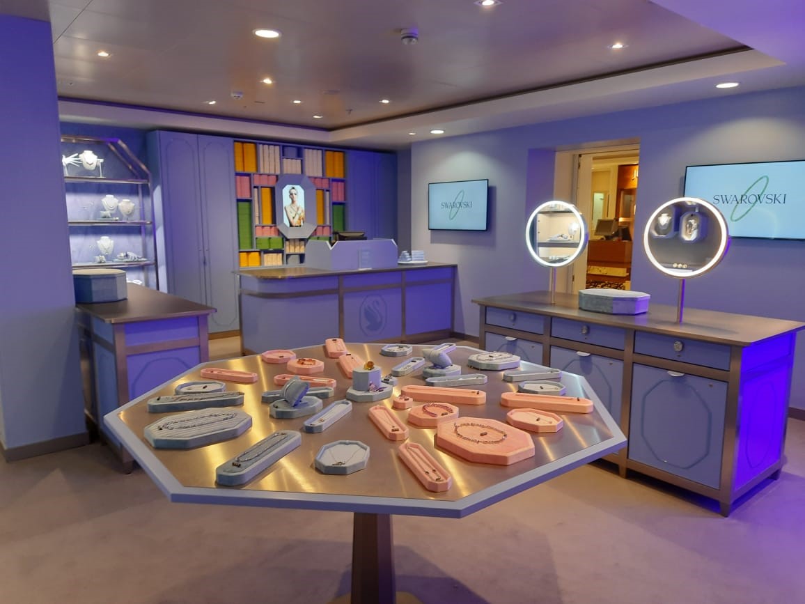 Dufry/Avolta reveals first Swarovski luxury boutique at sea with ...