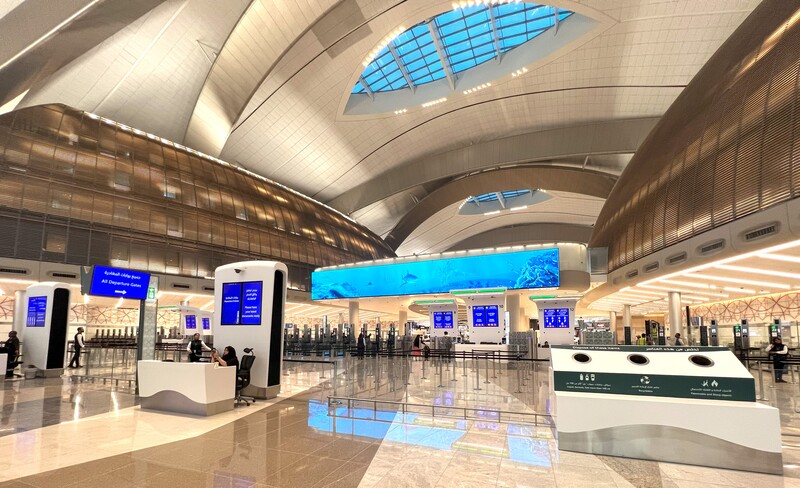 On location: A close encounter with Abu Dhabi’s wonder of the airport ...