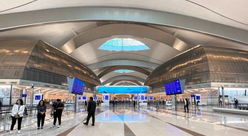 On location: A close encounter with Abu Dhabi’s wonder of the airport ...